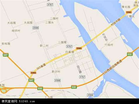 白蕉镇地图 白蕉镇卫星地图 白蕉镇高清航拍地图