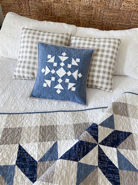 Free Block Pattern Snazzy Snowflake Carried Away Quilting