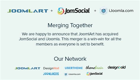 Joomlart Acquires Ijoomla And Jomsocial Joomlart