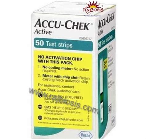 Accu Chek Sugar Test Strips At Best Price In Jaipur By Raj Biosis