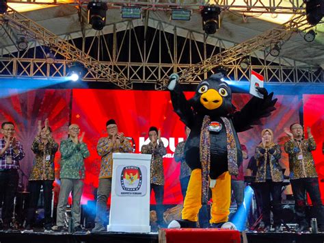 Komisi Pemilihan Umum KPU Kabupaten Rembang Meluncurkan Maskot Dan