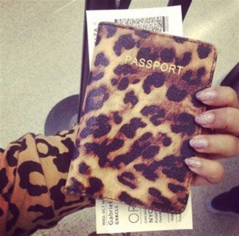 Cute Passport Cover In 2025 Leopard Print Background Cheetah