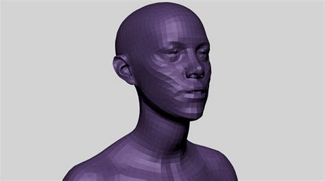 Female Upper Body Model Turbosquid 2204795