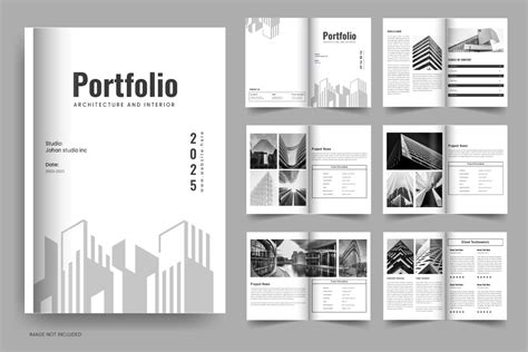 Architecture Portfolio Design Portfolio Template Interior Portfolio