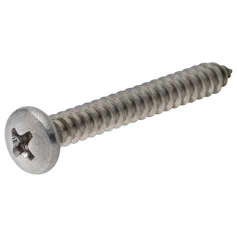 Stainless Pan Head Phillips Sheet Metal Screws X