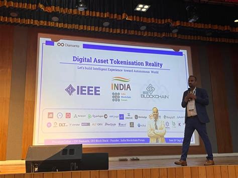 Keynote Speaker On Digital Asset Tokenisation Prasanna Lohar Posted