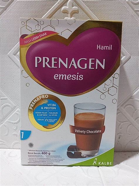 Prenagen Emesis Tahap Awal Kehamilan Rasa Coklat Dan Vanila G Lazada Indonesia