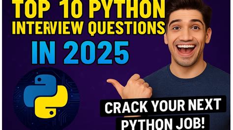 Top 10 Python Interview Questions In 2025 🔥 Crack Your Next Python