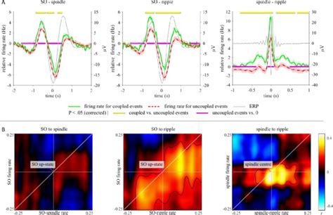 Relationship Between Neuronal Firing Rates Frs And Event Occurrences