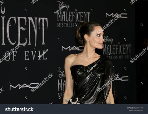 Angelina Jolie World Premiere Disneys Maleficent Stock Photo 1522391411