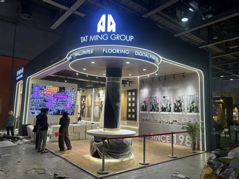 Assembled Trade Show Exhibition Booth With Led Letters Led Ceiling