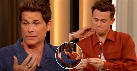 Rob Lowe Surprises His Son With A Five Year Sobriety Chip Im Proud