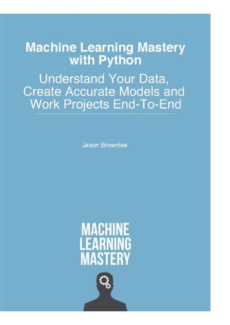Learning Pdf 89402 Machine Learning Mastery With Python By Jason