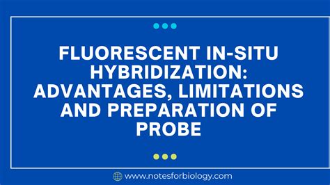 Fluorescent In Situ Hybridization Advantages Limitations