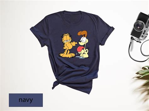 Garfield Shirt Garfield Odie Hugging Garfield Cat Shirt Garfield And