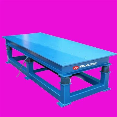 Blaze Fully Automatic Concrete Vibrator Table Machine 200 400 Kgs
