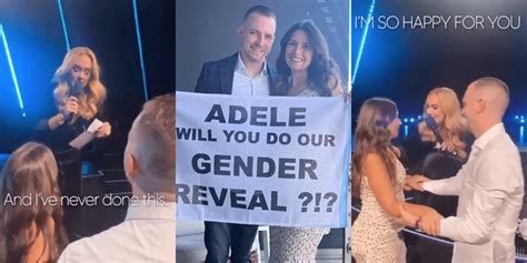 Adele Helps Couple With Assigned Gender Reveal Video Comic Sands