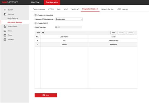 Hikvision Integration Not Functional With New Gen Hikvision Wifi Cam Issue Home
