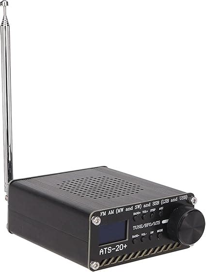 Goweni Ats 20 全频段收音机接收器 Fm Am Mw Sw 和 Ssb Lsb Usb 便携式手持收音机 带扬声器、天线 适合