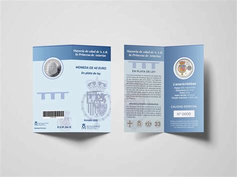 Comprar Moneda 18 Gramos Plata 40 Euros Mayoría De Edad Princesa Leonor