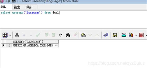 Plsql查询数据中文乱码select Userenvlanguage From Dual Csdn博客
