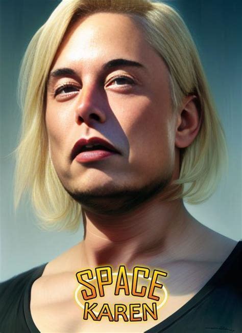 Space Karen Elon Musk I Think What Should Consult A Psychologist Elon