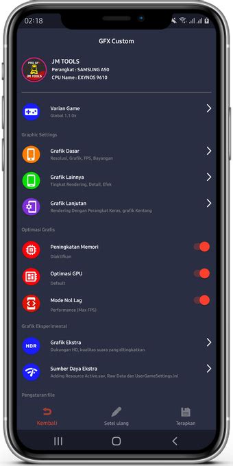 Jm Tools Pro Gfx For Any Game Apk For Android Download