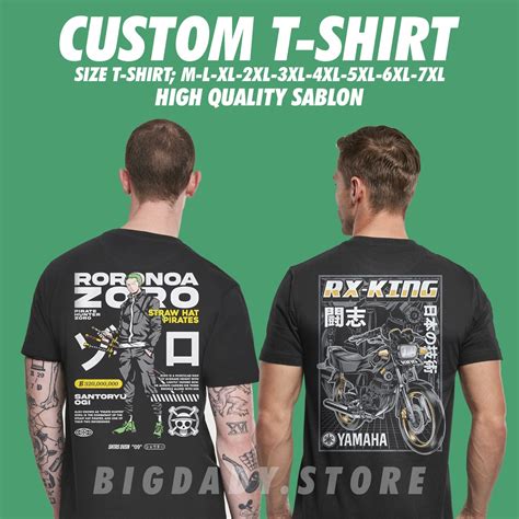 Jual Kaos Sablon Custom Sablon Kaos Custom Keluarga Pasangan Foto Couple Satuan Shopee Indonesia