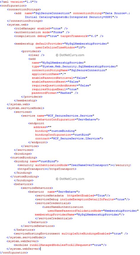 Authentication In Silverlight Using Wcf And Aspnet Membership Provider Dotnetcurry