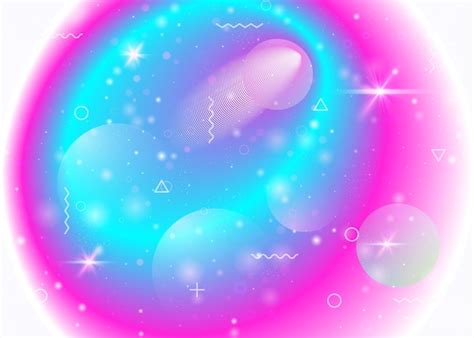 Arrière Plan Cosmique Avec Des Formes De Galaxies Et Dunivers Et De