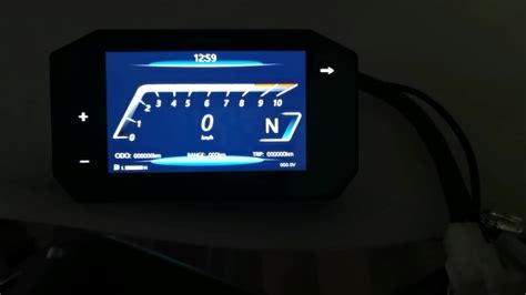 Touch Screen Electric Motorcycle Speedometer Navigation Display For Motorbike Speedometer