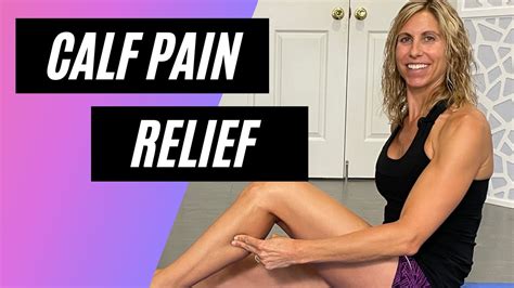 Calf Pain Treatment Fix It At Home Youtube