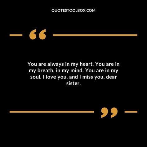 Missing My Sister Quotes