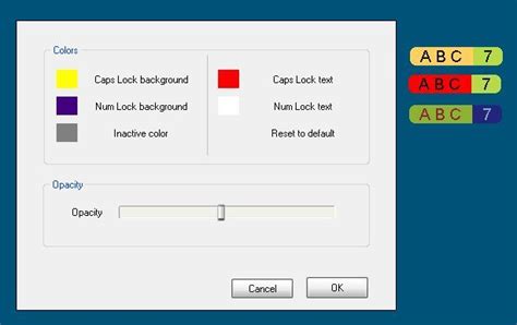 7Caps 2 0 Notifies Status Of Caps Lock Or Num Lock