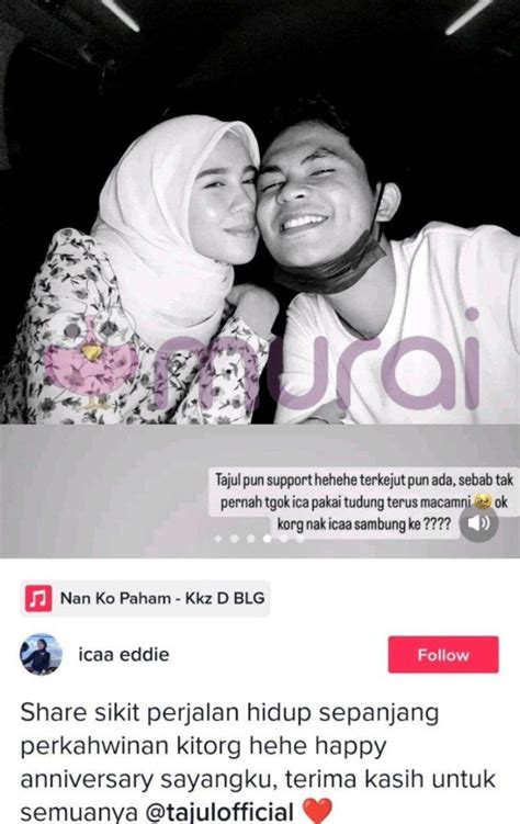 Isteri Tajul Kongsi Perjalanan Kisah Mereka Netizen Titip Doa Buat