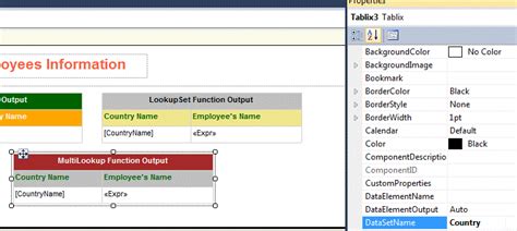 Microsoft Business Intelligence Data Tools SSRS LookUp MultiLookUp And LookupSet Functions