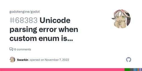 Unicode Parsing Error When Custom Enum Is Declared In Script With High