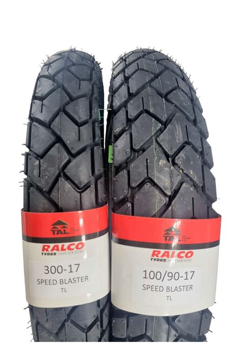 RALCO TYRES 100 90 17 VE 300 17 TVS RAİDER TAKIM TL TUBELESS DUBLEKS