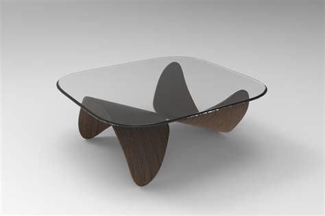 Glass Table 3d Model Turbosquid 1691835