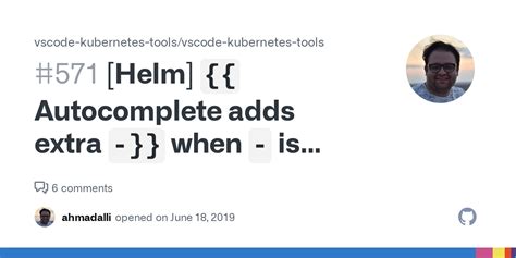 Helm ` ` Autocomplete Adds Extra ` ` When ` ` Is Typed · Issue