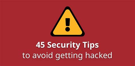 45 Security Tips To Avoid Hacking Adrian Mejia Blog