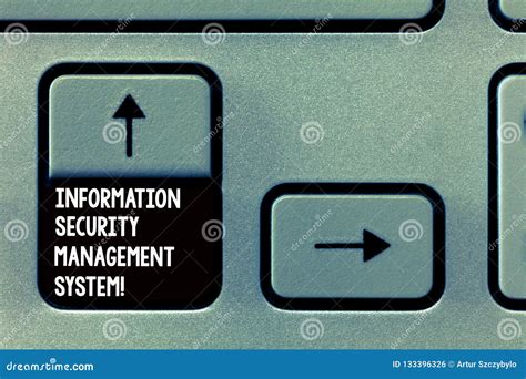 Word Writing Text Information Security Management System Business Concept For It Safety Secure