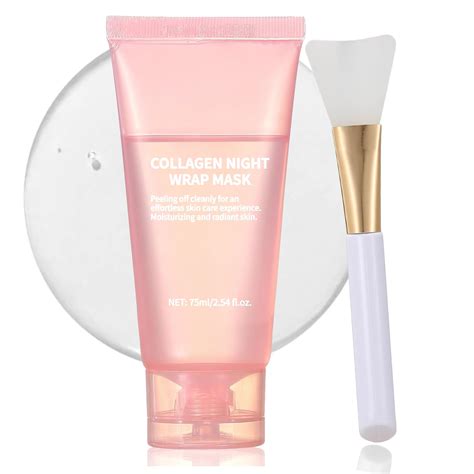 Collagen Overnight Wrapping Mask Peel Off Collagen Face Mask Hydrates