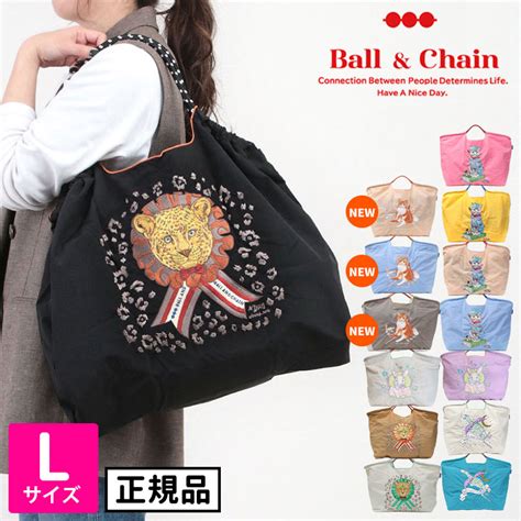 【楽天市場】【即納】【正規販売店】 ボールアンドチェーン Ballandchain 正規 バッグ エコバッグ Dシリーズ コラボ Lサイズ
