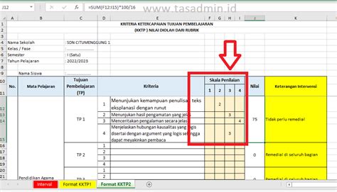 Contoh Format Kktp Kurikulum Merdeka Dan Cara Menentukanya