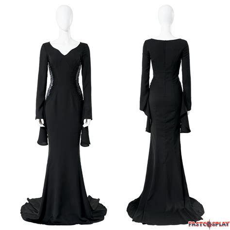 2022 Tv Wednesday Morticia Cosplay Dress