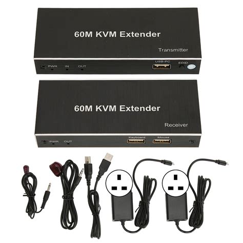 60m Kvm Extender Multifunctional 1080p 60hz Hd Multimedia Interface Kvm