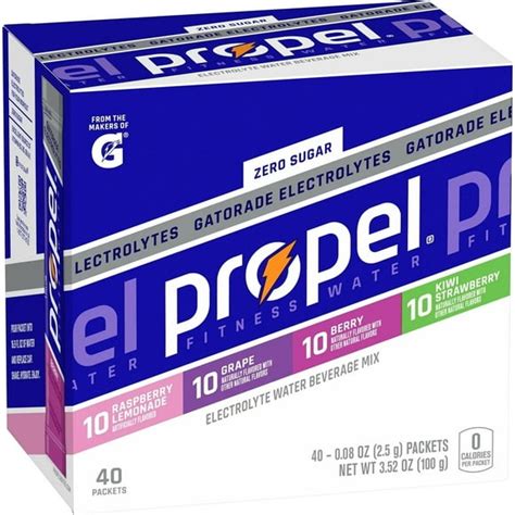 Propel Packets In Powdered Drink Mixes