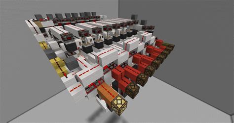8 Bit Branching Program Counter Minecraft Map