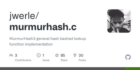 Github Jwerle Murmurhash C Murmurhash General Hash Bashed Lookup